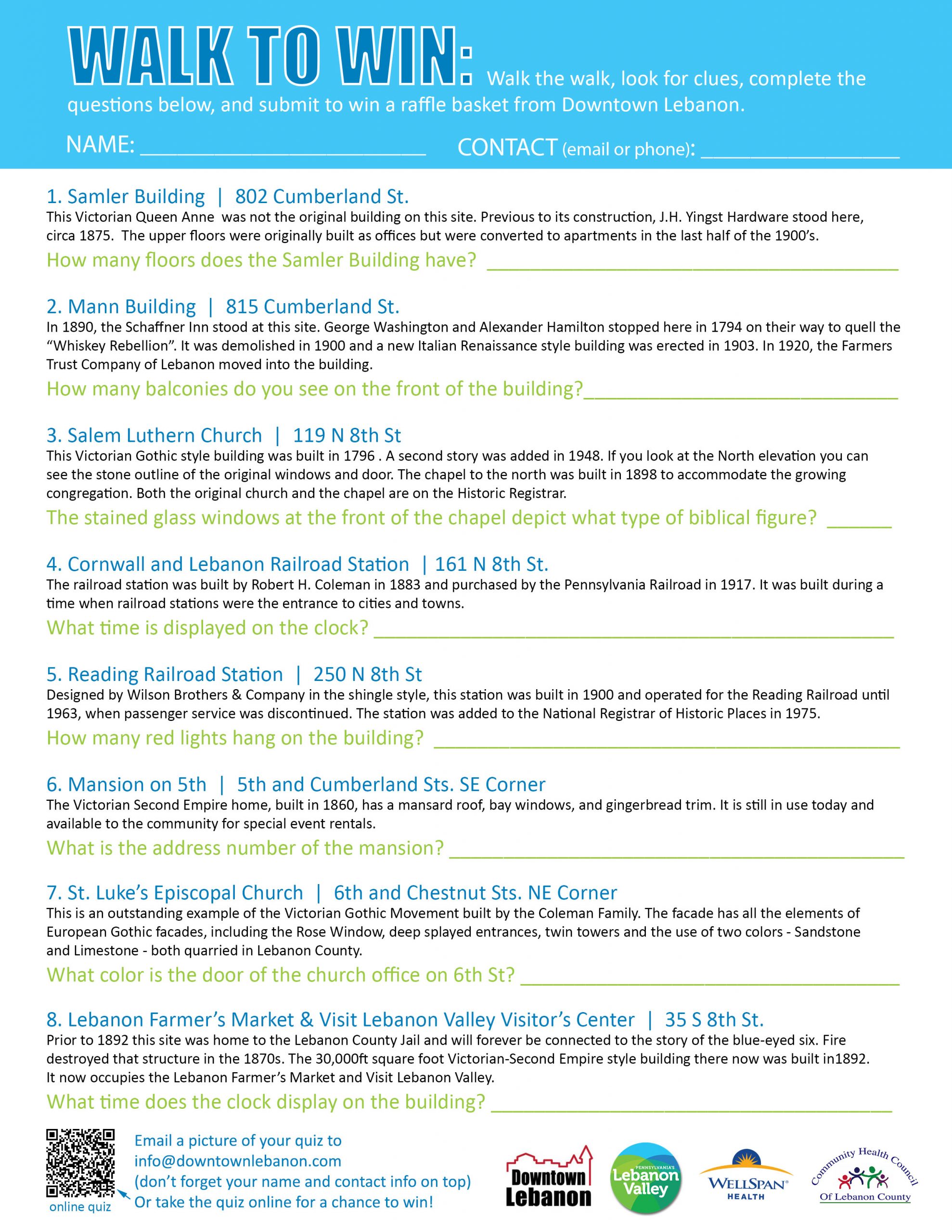 Walk to Win – Community Health Council of Lebanon County